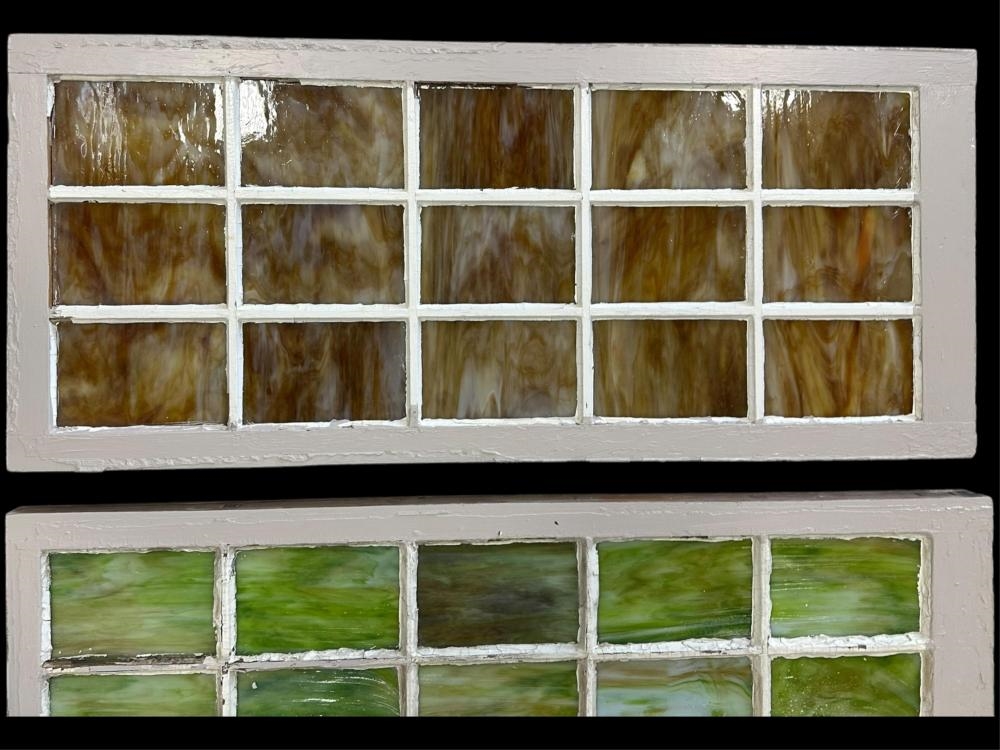 Similar | Three Antique Stained Glass Windows | MutualArt