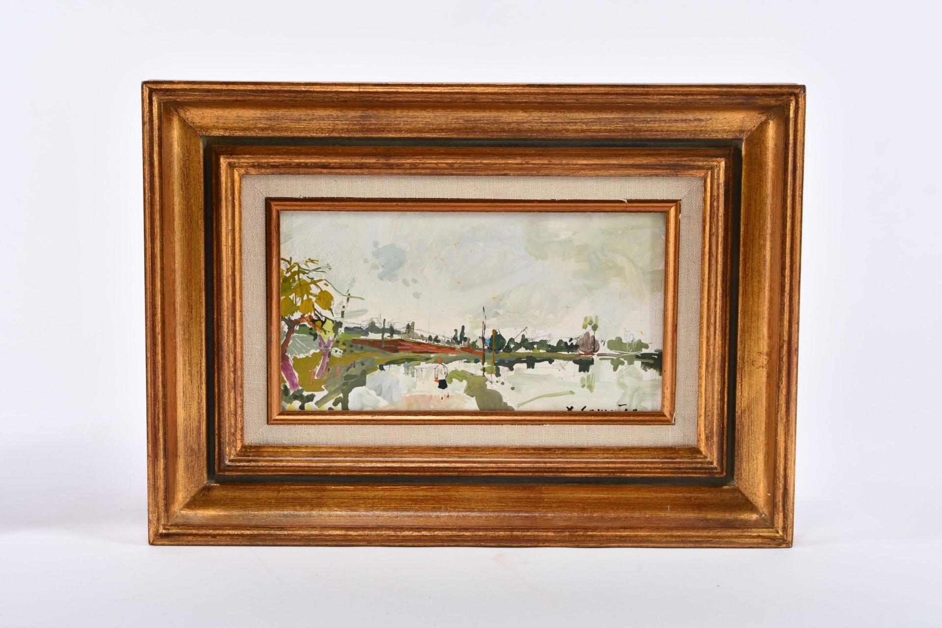 Jean-Yves Commère | Paysage de Loire | MutualArt