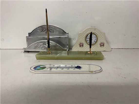 Chinese School, 20th Century | DONEGAL CHINA MANTLE CLOCK | MutualArt