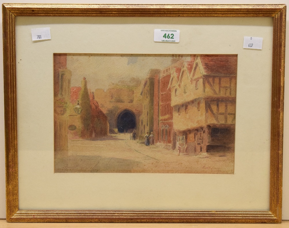Henry Bright | Henry Bright (British 1810/14-1873) watercolour, period ...