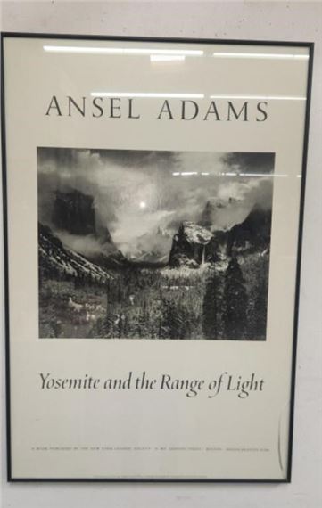Ansel Adams | Ansel Adams poster glass asis 24 x 36 | MutualArt