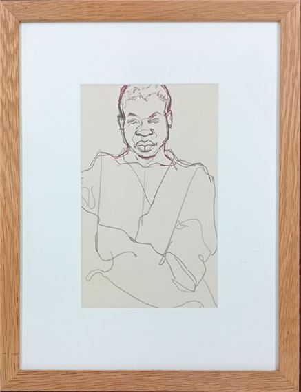 Robert Lenkiewicz | Robert Lenkiewicz (1941-2002), pen and pencil ...