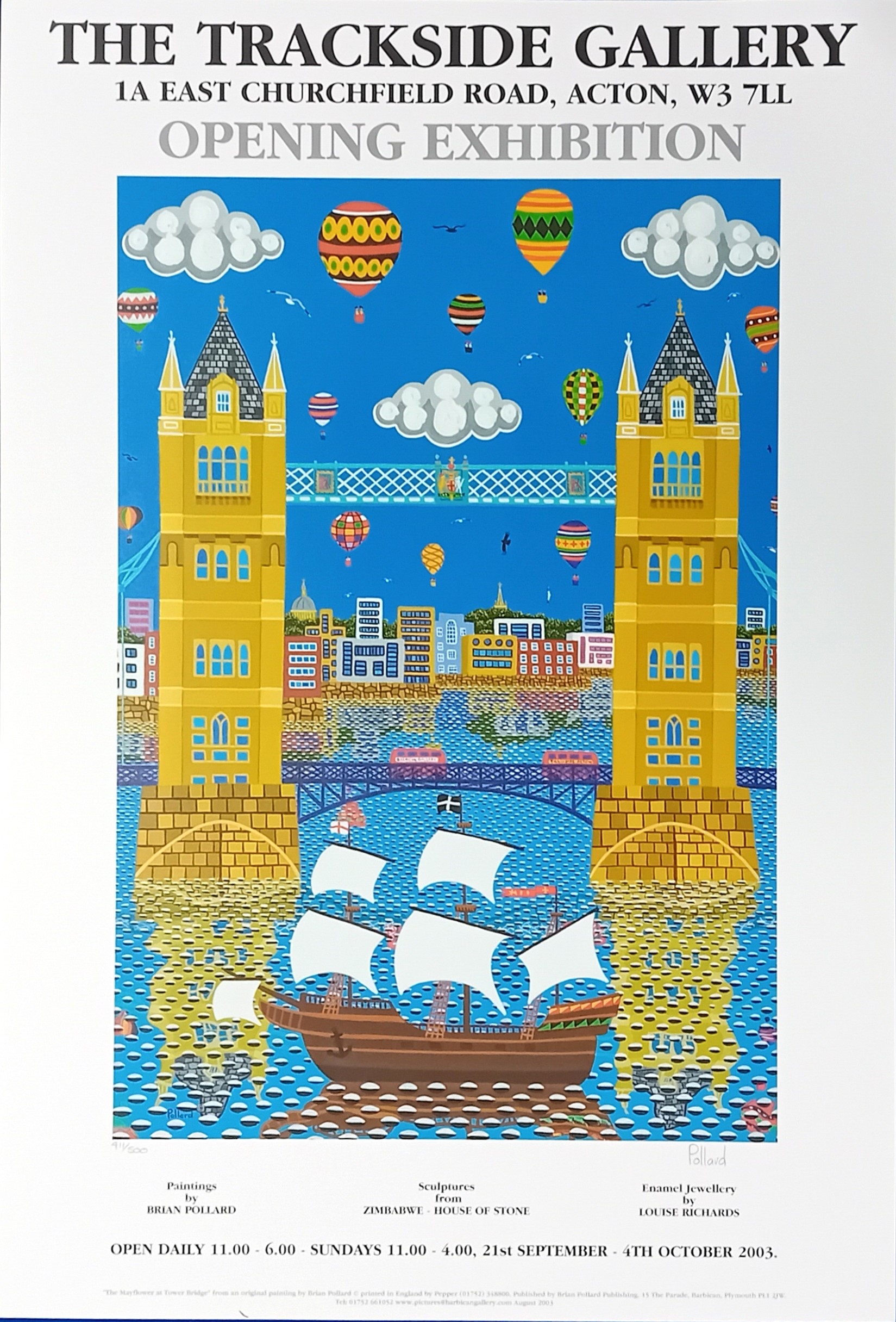 Brian Pollard | The Trackside Gallery Opening Exhibition | MutualArt