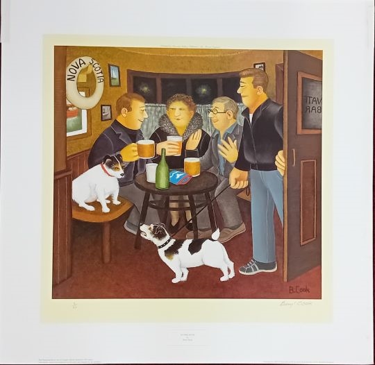 Beryl Cook | Beryl Cook (1926-2008) limited edition print 'In the Snug' 3/650, published by ...