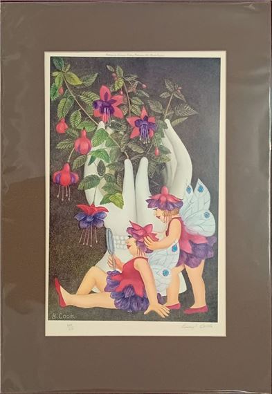Beryl Cook | Beryl Cook (1926-2008) limited edition print 'Fuchsia Fairies' 406/650, published ...