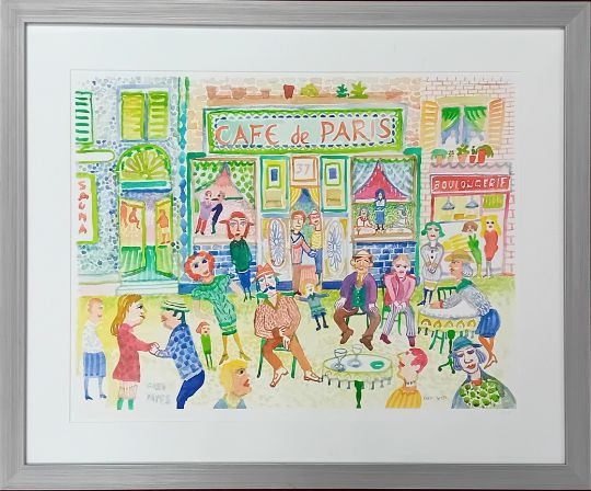 Fred Yates | Café de Paris | MutualArt