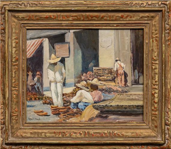 Robert W. Wood | Mercado Scene | MutualArt