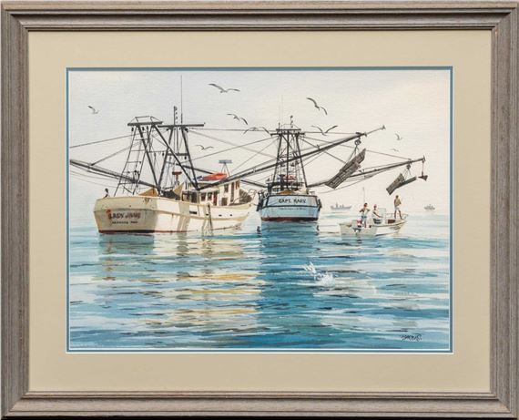 Al Barnes | Lady Jane and Capt. Harvey | MutualArt