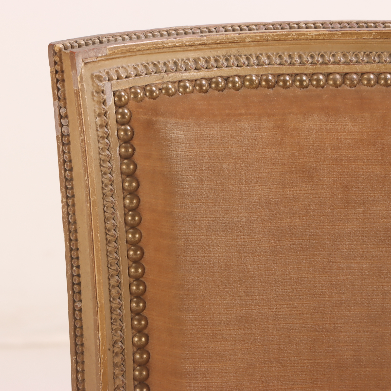 Directoire | Pair painted French Directoire style open arm chairs ...