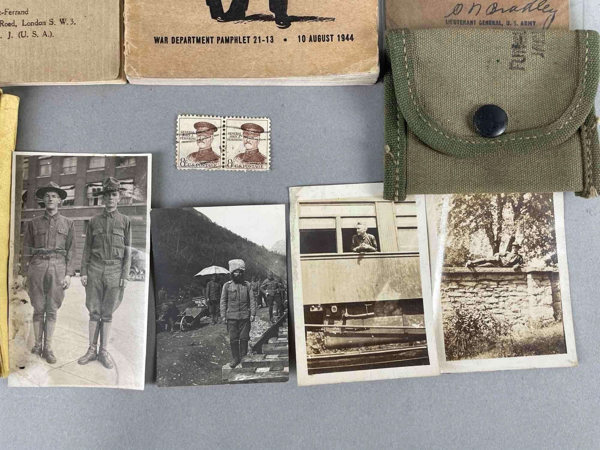 U.S. Army | Group of 14 WW1 and WW2 U.S. Army Ephemera Turn off bid ...