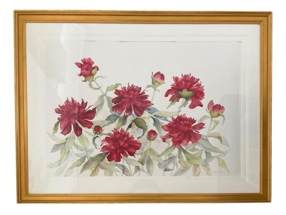 Lyn Snow | Large Watercolor By Lyn Snow | MutualArt