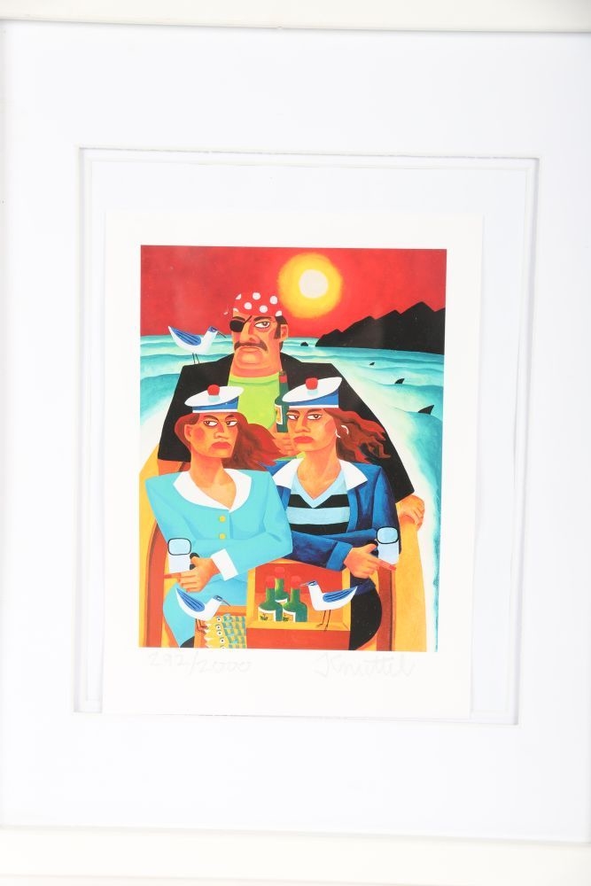 Graham Knuttel | Bringing Home the Catch | MutualArt