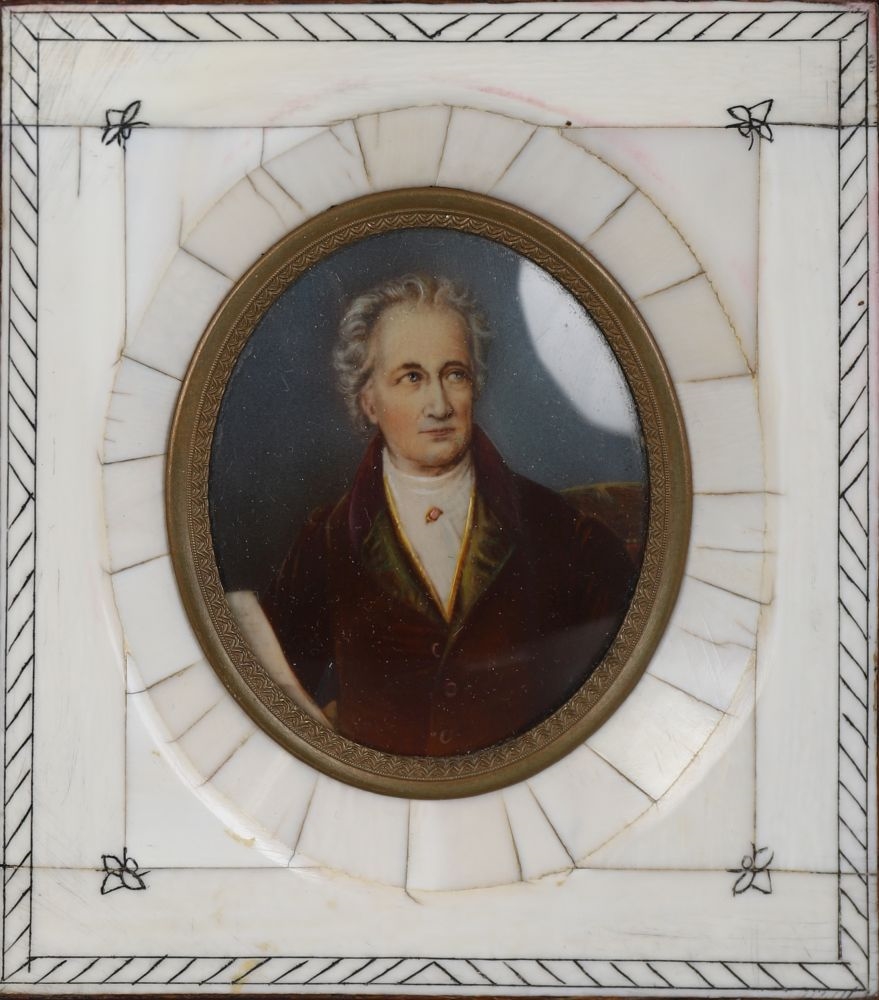 Johann Wolfgang von Goethe | Portrait of Johann Wolfgang von Goethe ...