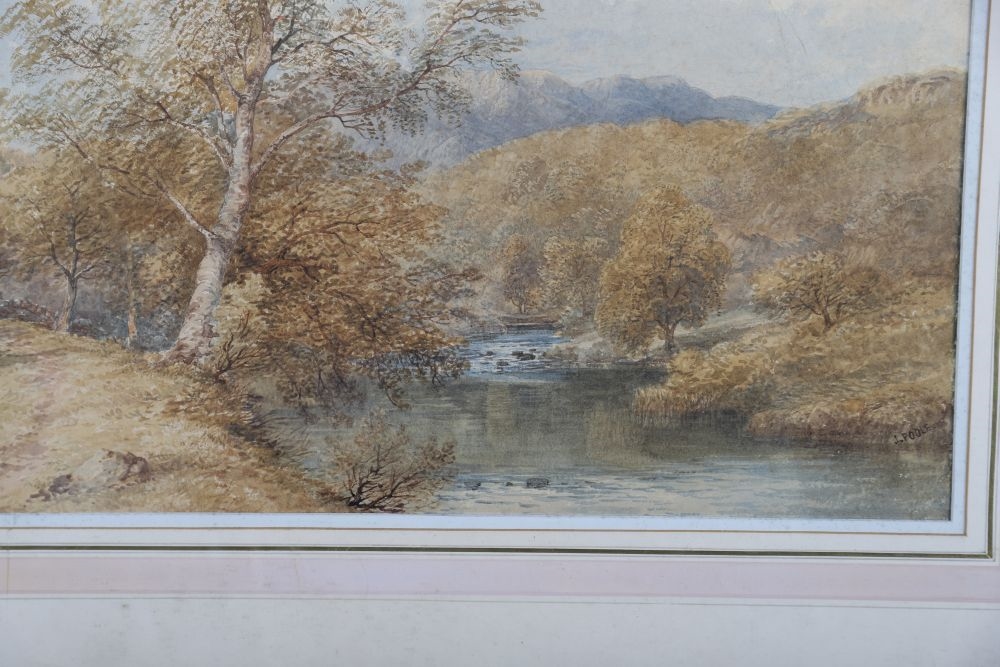 James Poole | River and mountain landscape | MutualArt