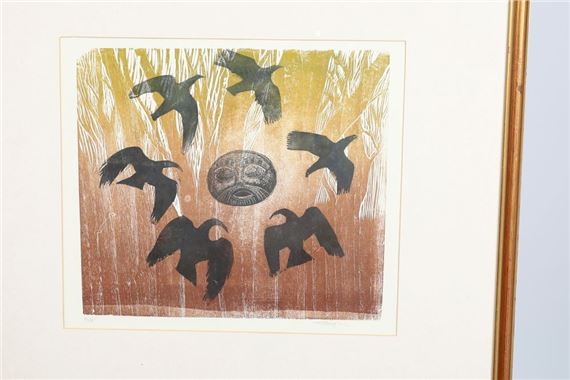 Tim Stampton | Sweeney among the blackbirds | MutualArt