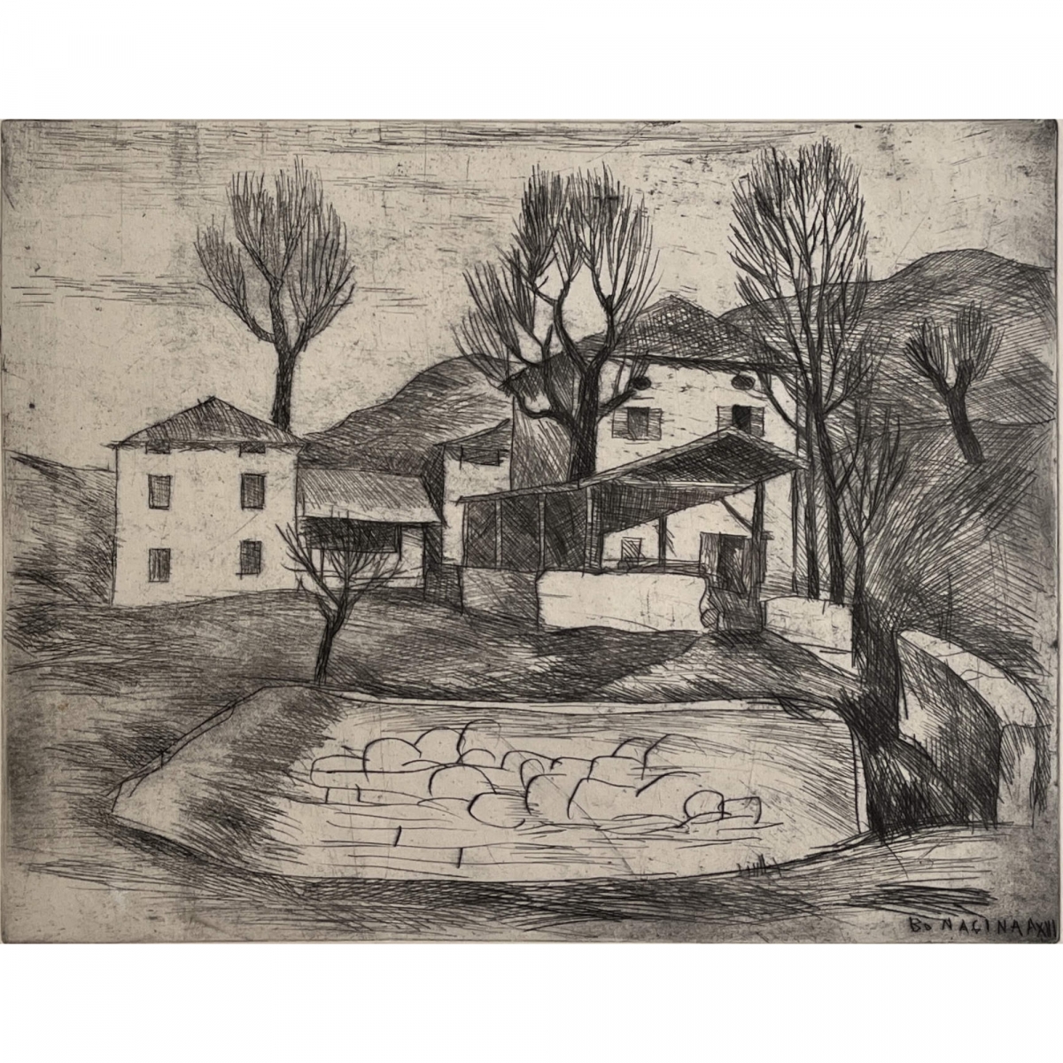 Carlo Bonacina | Carlo Bonacina - incisione | MutualArt