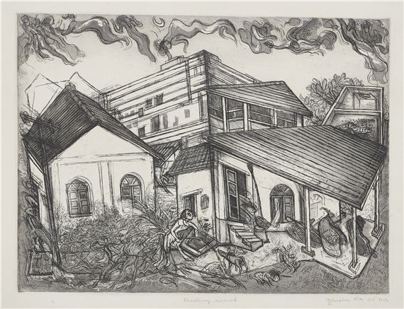 Gulam Mohammed Sheikh | Residency Reversed (1983) | MutualArt