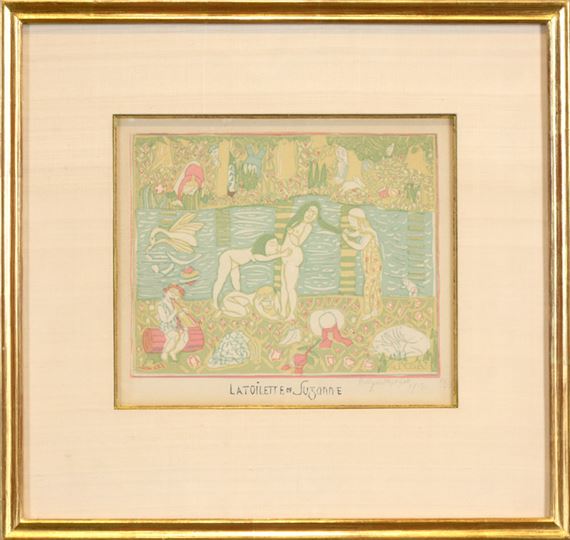 Edgard Tytgat | La toilette de Suzanne (1912 | MutualArt