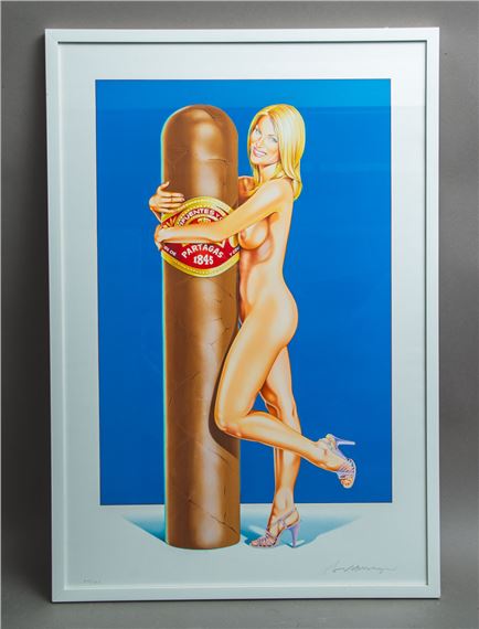 Mel Ramos | Have-a-Havanna #11 (2016) (1993) | MutualArt