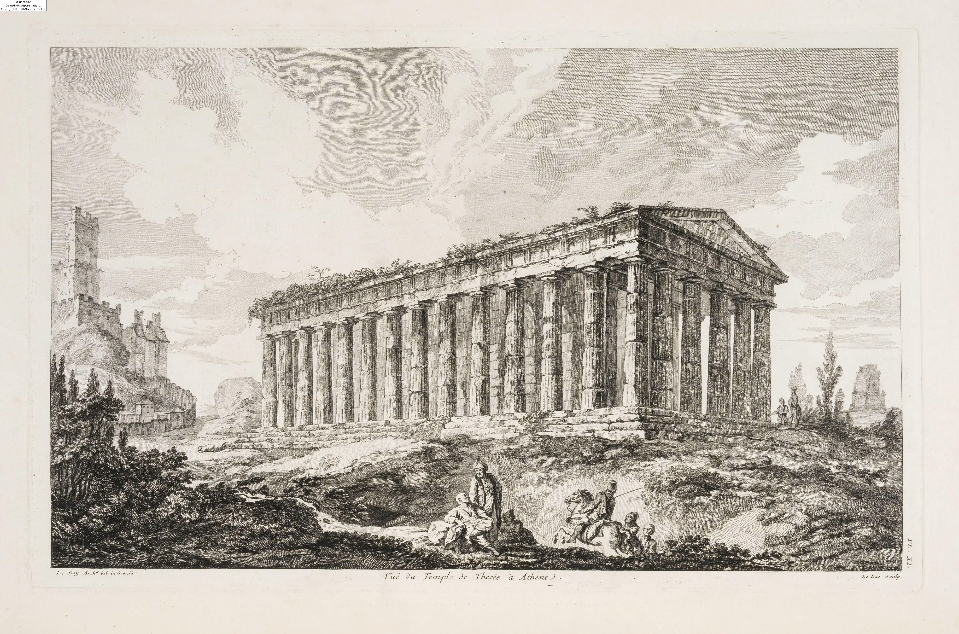 Victor Levasseur | Les Ruines des plus beaux Monuments de la Grece ...