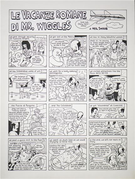 Neil Swaab | Roman holidays of Mr Wiggles (2009) | MutualArt