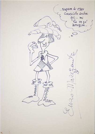 Sergio Cereda | Satirical cartoon | MutualArt