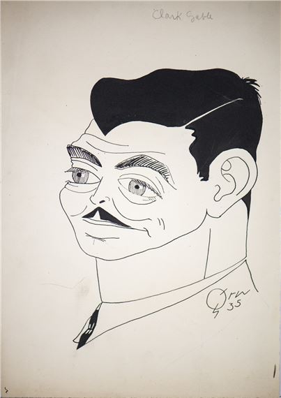 Umberto Onorato | Portrait of Clark Gable (1935) | MutualArt