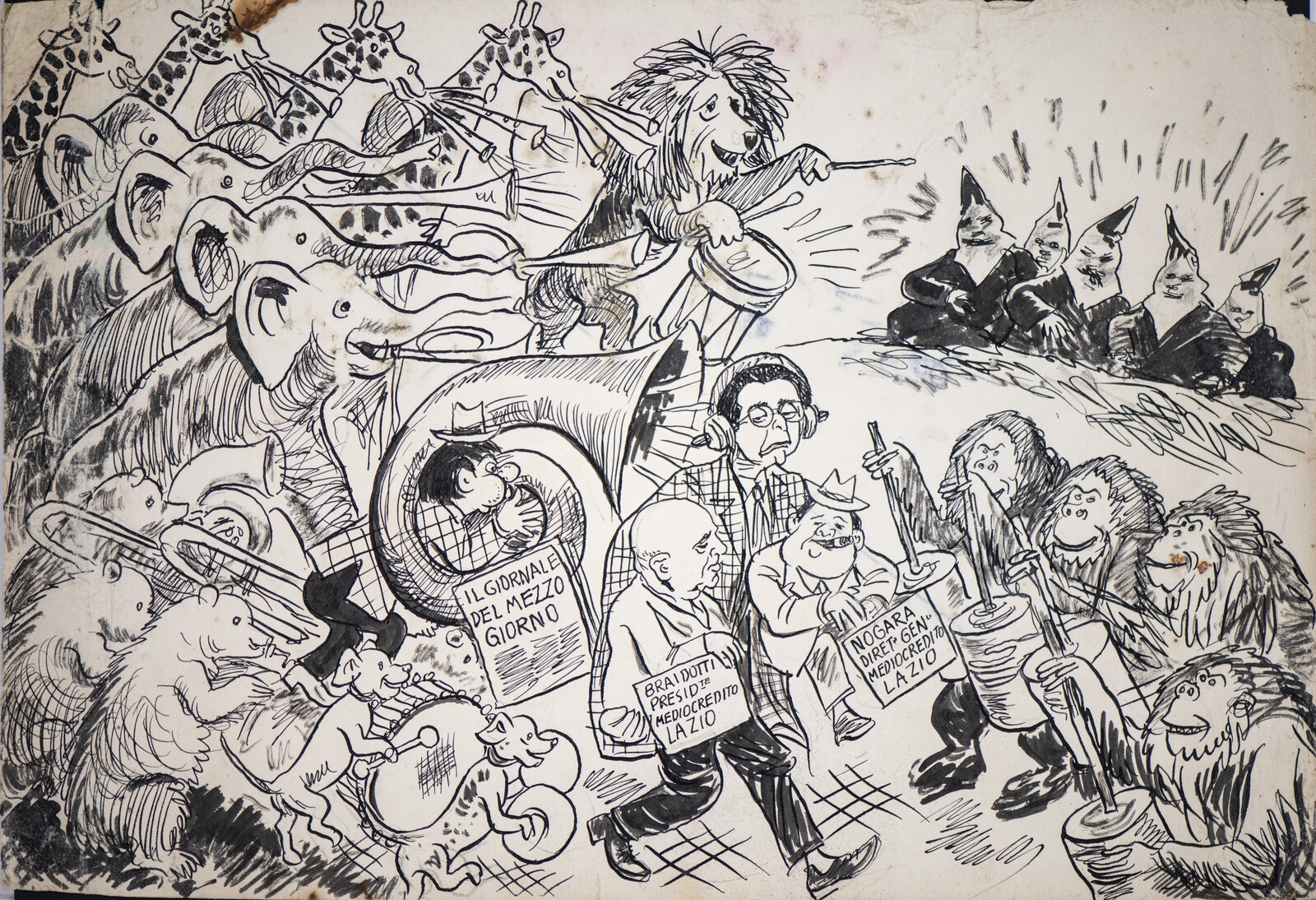 Libico Maraja | Three satirical cartoons on the Gran Cassa del ...