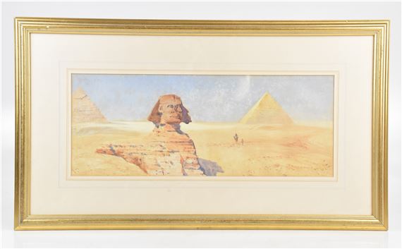 HS Lynton | Egyptian pyramid scene | MutualArt