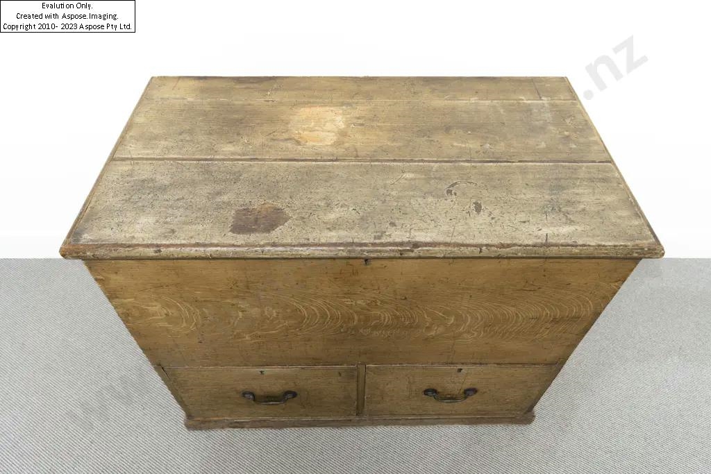 Charles Johnson Payne | Large Victorian Scumbled Pine Grain Bin | MutualArt