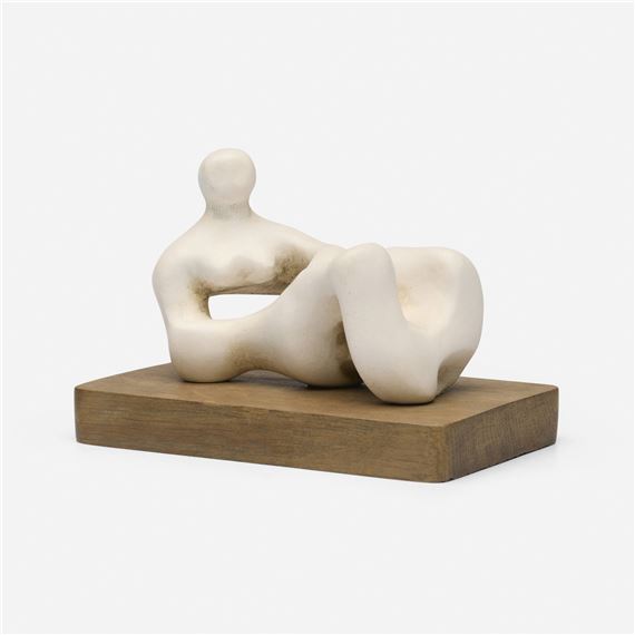 Henry Moore | Recumbent Figure maquette (1938) | MutualArt