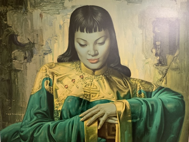 Vladimir Tretchikoff | A FRAMED TRETCHIKOFF 'LADY OF THE ORIENT' PRINT ...