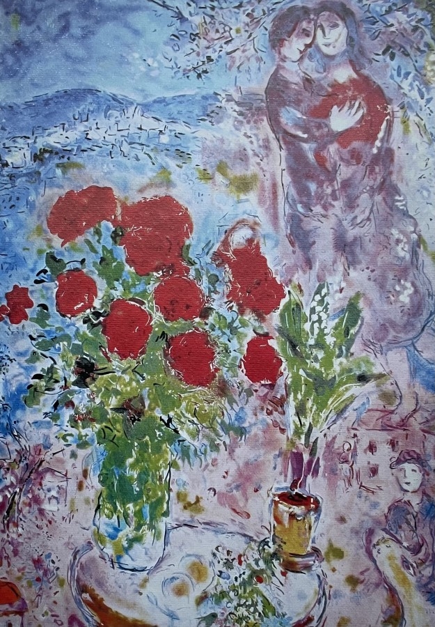Marc Chagall | The artist and his beloved | MutualArt