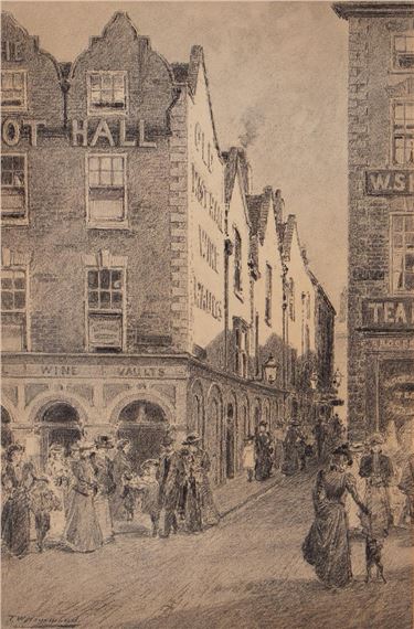 Thomas William Hammond | The Old Moot Hall Nottingham (1895) | MutualArt