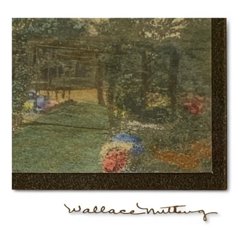 Wallace Nutting | Wallace Nutting Hand Colored Photograph, Garden ...