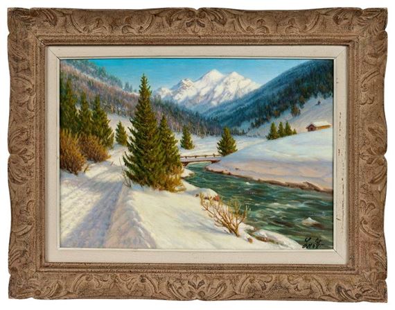 Piotr Livoff Ivanovitch | Mountain landscape | MutualArt