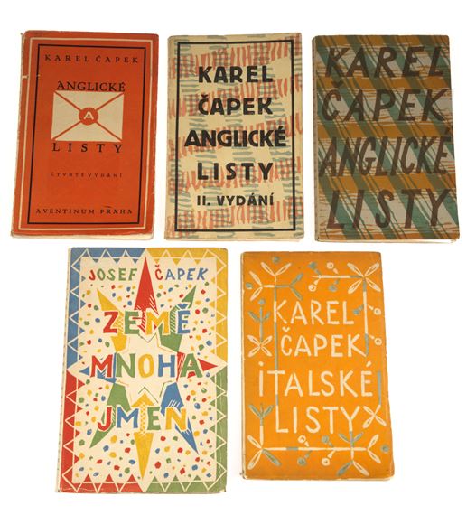 Karel Capek | A COLLECTION OF FIVE PUBLICATIONS IN ORIGINAL PAPERBACK BINDINGS | MutualArt
