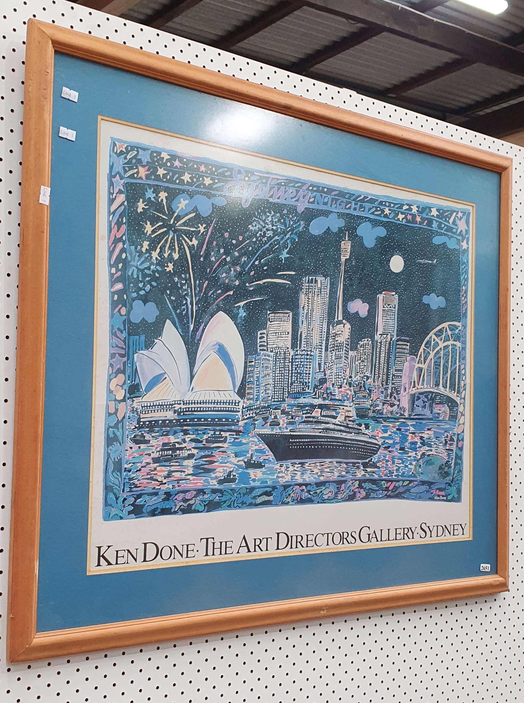 Ken Done | A FRAMED KEN DONE POSTER | MutualArt
