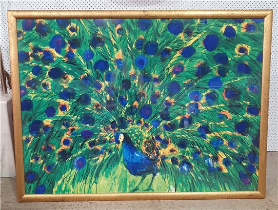 Walasse Ting | Peacock | MutualArt