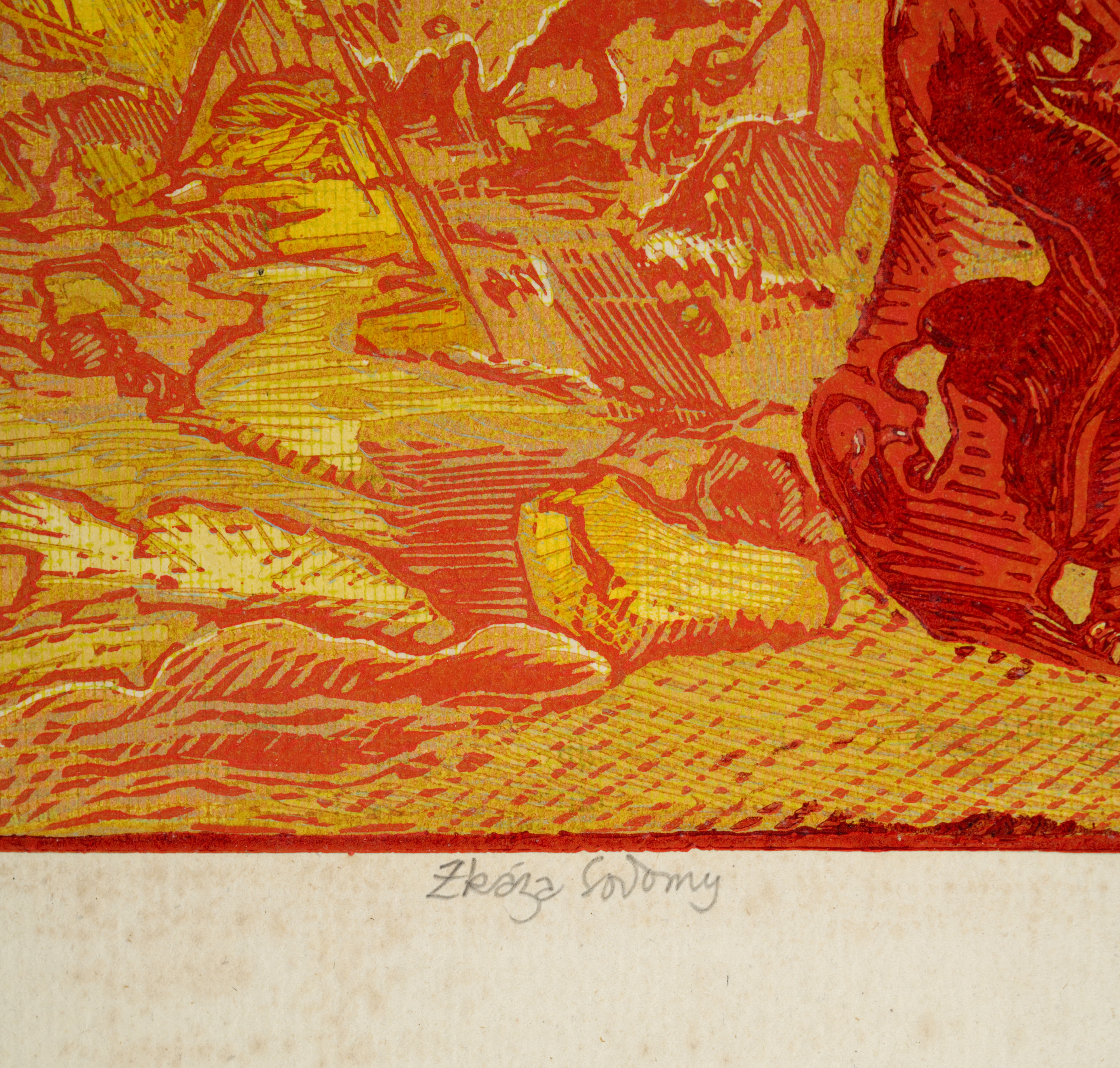 Josef Váchal | THE DESTRUCTION OF SODOM (1925 - 1926) | MutualArt
