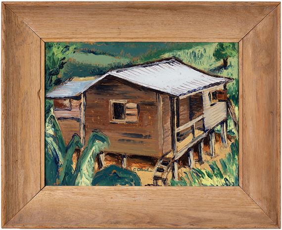 Claude Clark | Claude Clark, 1915-2001, House in Valley, Puerto Rico ...