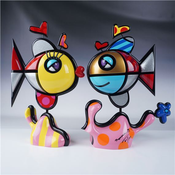 Romero Britto | Deep Love Series (2006) | MutualArt