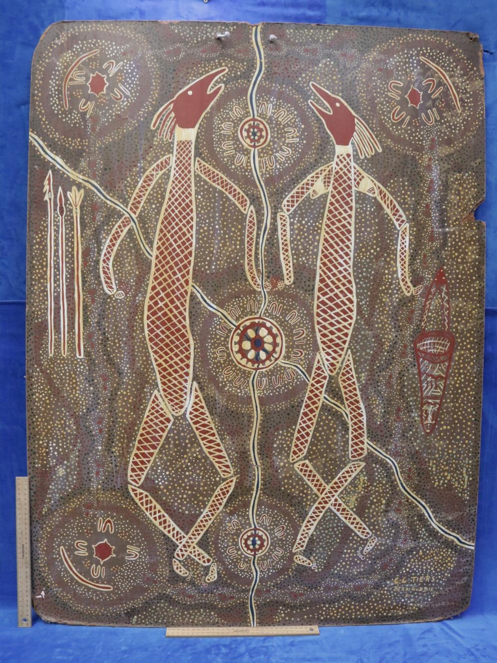 Desmond Raymond | ABORIGINAL ART FROM WOORABINDA QLD | MutualArt