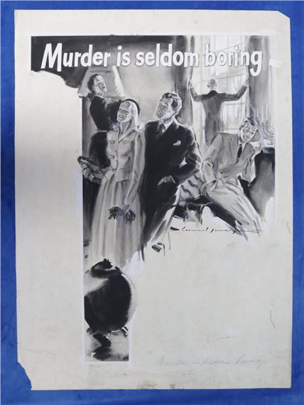 Leonard James Green | MURDER IS SELDOM BORING | MutualArt