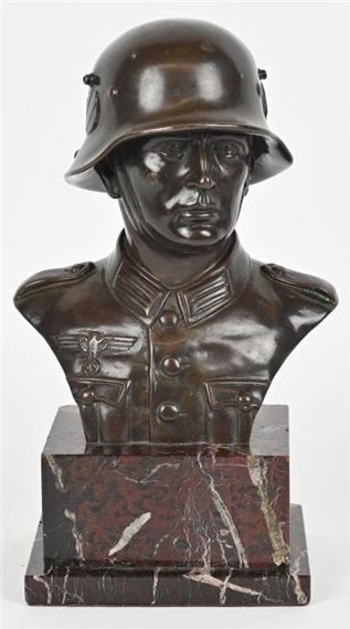 Fritz Berberich | WWII NAZI SOLDIER BUST BY FRITZ BERBERICH WW2 (1943 ...