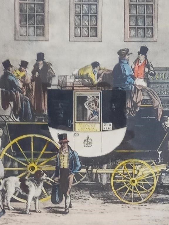 George Havell | The Blenheim Leaving the Star Hotel Oxford Print (1801 ...