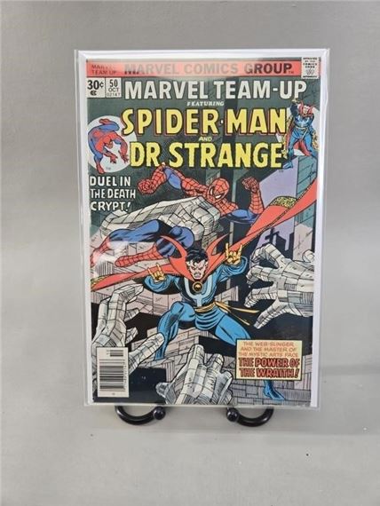 Spider | 1976 Marvel Team-Up featuring Spider-Man and Dr (1976) | MutualArt