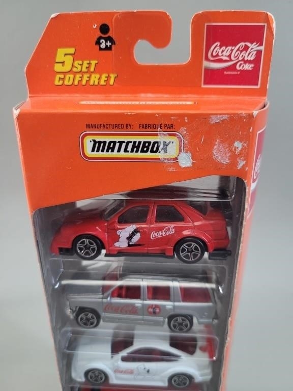 Coca Cola | 1998 Matchbox Coca Cola Die-Cast Vehicles (1998) | MutualArt
