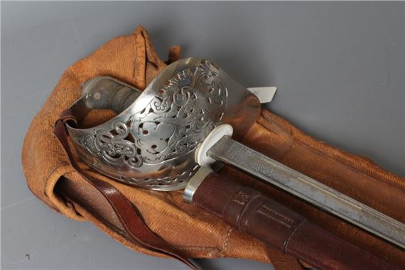 George | AN 1897 PATTERN INFANTRY OFFICER'S SWORD by Wilkinson (1897 ...