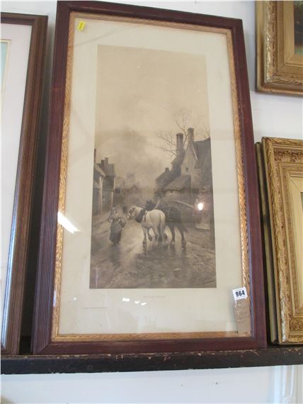 James Walter Gozzard | TWO J W GOZZARD PRINTS | MutualArt